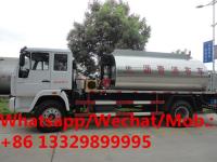China Customized SINO TRUK HOWO 4*2 RHD 8T intelligent type asphalt tanker vehicle for sale, 10CBM bitumen spreading truck for sale