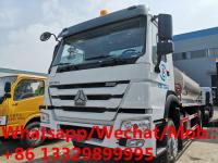 China Customized SINO TRUK HOWO 4*2 RHD 8T intelligent type asphalt tanker vehicle for sale, 10CBM bitumen spreading truck for sale