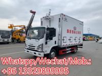China Factory sale poultry live ISUZU KV100 baby chick transported truck for sale, China supplier of day old chick vehicle for sale