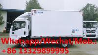 China HOT SALE! SHACMAN 4*2 130hp diesel refrigerated truck, customized refrigerated truck for vegetables and fruits for sale for sale