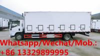 China HOT SALE! ISUZU Euro 5 190hp day old chick transported van truck, Chinamade poultry baby chick transported vehicle for sale