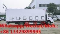 China HOT SALE! ISUZU Euro 5 190hp day old chick transported van truck, Chinamade poultry baby chick transported vehicle for sale