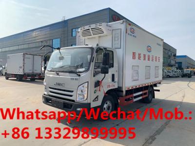 China JMC 4*2 LHD 130hp diesel Euro 6 day old chick transported truck for sale,Chinamade poultry live baby chick van vehicle for sale