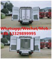 China brand 4*2 LHD 2.15m 2Tons length refrigerated truck for sale, HOT SALE! good price new  reefer van truck for sale