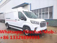 China Customized SHANGQI Datong V90 diesel engine Refrigerated minivan for sale,  New cold van truck for transported vaccines for sale