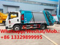 China HOT SALE! JMC brand 4*2 LHD kaiyun brand 152hp Euro 6 diesel 7cbm garbage compactor truck, wastes collecting vehicle for sale