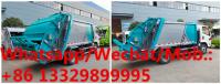 China HOT SALE! JMC brand 4*2 LHD kaiyun brand 152hp Euro 6 diesel 7cbm garbage compactor truck, wastes collecting vehicle for sale