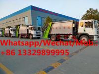 China Customized dongfeng D9 13cbm 230hp diesel garbage compactor truck for sale,best seller 12cbm compacted garbage truck for sale