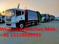 China Customized dongfeng D9 13cbm 230hp diesel garbage compactor truck for sale,best seller 12cbm compacted garbage truck for sale