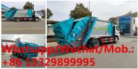 China Best seller-dongfeng 165hp diesel Euro 6 7cbm compacted garbage truck for sale,good price 7cbm garbage compactor vehicle for sale