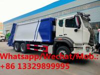 China Customized SINO TRUK 20CBM compacted garbage truck for Africa, Good quality new rear loader garbage truck for sale for sale
