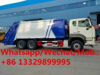 China Customized SINO TRUK 20CBM compacted garbage truck for Africa, Good quality new rear loader garbage truck for sale for sale