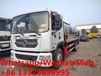 China best seller-good quality dongfeng D9 180hp 10cbm 8tons-10tons bitumen spreading tanker truck, asphalt tanker vehicle for sale