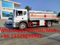 China HOT SALE!Dongfeng D9 15cbm 190hp diesel Euro Ⅲ fuel dispensing truck for sale, best price oil tanker truck for sale, for sale