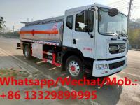 China HOT SALE!Dongfeng D9 15cbm 190hp diesel Euro Ⅲ fuel dispensing truck for sale, best price oil tanker truck for sale, for sale