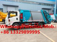 China HOT SALE! JMC brand kaiyun 4*2 LHD 7CBM garbage compactor truck, 5tons compacted garbage collecting vehicle for sale for sale