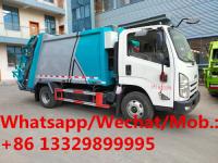 China HOT SALE! JMC brand kaiyun 4*2 LHD 7CBM garbage compactor truck, 5tons compacted garbage collecting vehicle for sale for sale