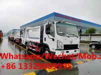 China Customized SHACMAN 4*2 LHD 6CBM compactor garbage truck for sale, good price new shacman 4-5tons garbage compactor truck for sale