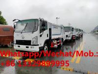 China Customized SHACMAN 4*2 LHD 6CBM compactor garbage truck for sale, good price new shacman 4-5tons garbage compactor truck for sale