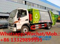 China HOT SALE!JAC Junling V7 120KW diesel 8cbm garbage compactor truck, good quality refuse garbage truck supplier in China for sale