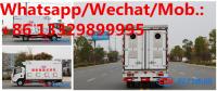 China Customized new ISUZU brand 120hp diesel 20,000 day old chicks transported van truck for sale, younger baby chick van for sale