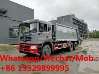 China Dongfeng 6*4 LHD T5 260hp diesel Euro 6 18cbm garbage compactor truck for sale,18cbm refuse garbage compactor vehicle for sale