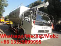 China dongfeng D7 Euro 5 12cbm-14cbm farm-oriented and livestock poultry feed truck for sale, 5T-7T animal feed vehicle for sale