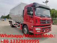 China CLW brand shanqi XUANDE X6 4*2 LHD Euro 5 diesel 22cbm-24cbm bulk feed transported vehicle for sale, animal feed truck for sale