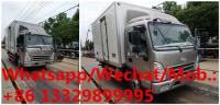 China Customized HYUNDAI brand 4*2 LHD 130hp Euro 5 diesel refrigerated truck for sale, HOT SALE! HYUNDAI cold room van truck for sale