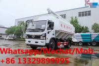 China Dongfeng 4*2 LHD D7L 12cbm 170hp Euro Ⅵ poultry livestock bulk feed truck for sale,farm-oriented feed pellet vehicle for sale