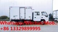 China HOT SALE! ISUZU brand 100P 4*2 LHD double cabs refrigerated truck, New best price ISUZU 120hp diesel cold room truck for sale