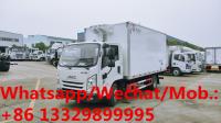 China HOT SALE! JMC brand kaiyun 4*2 LHD 130hp Euro 6 diesel refrigerated truck for sale, cheaper price cold van truck for sale
