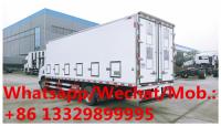 China new manufactured ISUZU 700P 4*2 190hp day old chick transported truck for sale, poultry refrigerated truck for baby duck for sale