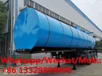 China new cheaper price asphalt tanker transported semitrailer for sale, Wholesale good price bitumen tanker semitrailer for sale