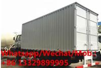 China HOT SALE!  Best price new dongfeng 4*2 LHD/RHD 10tons van cargo truck, factory sale good customized cargo van truck for sale