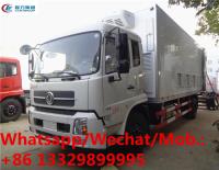 China HOT SALE! DONGFENG TIANJIN 190hp diesel 5.8m length day old chick van transported truck for day old chick truck for sale for sale