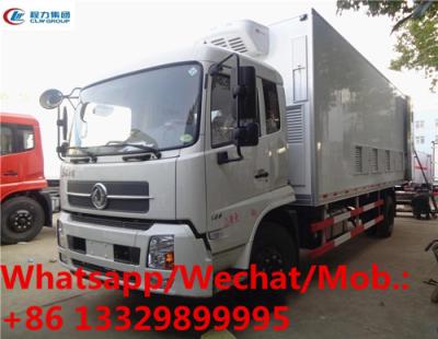 China HOT SALE! DONGFENG TIANJIN 190hp diesel 5.8m length day old chick van transported truck for day old chick truck for sale for sale