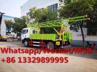China Best price Customized Dongfeng D9 200m-300m Water Well Drilling Rig truck for sale, well drilling rig mounted on truck for sale