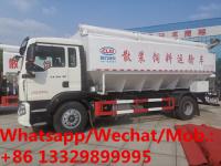 China best price SINO TRUK HOWO 4*2 20cbm farm-oriented livestock feed pellet truck for sale, bulk feed transported truck for sale