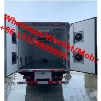 China China supplier of day chick transproted box truck for sale, new cheaper customized baby chick refrigerated van truck for sale
