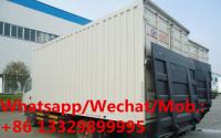 China Hot Selling customized  Dongfeng New 6-7T RHD 4x2 Van Box Cargo Truck for TANZANIA, good price cargo van truck for sale for sale