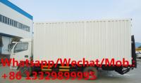 China Hot Selling customized  Dongfeng New 6-7T RHD 4x2 Van Box Cargo Truck for TANZANIA, good price cargo van truck for sale for sale