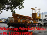 China telescopic boom 21m hydraulic aerial working platform truck for sale, Customized high altitude operation vehicle for sale