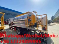 China Customized dongfeng 4*2 LHD 4cbm intelliegent type asphalt distributing vehicle for sale, bitumen tanker spreading truck for sale