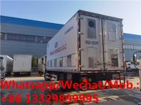China good quality FOTON 4x2 thermostatic liverstock poultry trucks for baby chick transported truck, day old chick van truck for sale