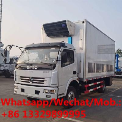China dongfeng imported refrigeration unit America Carrier chicken transport truck for sale, day old chick transported vehicle for sale