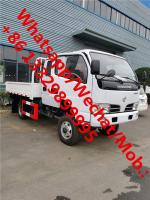 China HOT SALE! dongfeng double cabs 4*4 AWD cargo lorry truck,new best price 3tons diesel dropside lorry truck for sale for sale