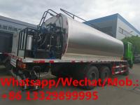 China Customized HOWO 6*4 RHD 336hp diesel asphalt tanker distributing vehicle for sale, Best price bitumen spreading truck for sale