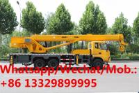 China Customized Dongfeng 6*4 LHD/RHD 25tons sink-style mobile crane truck for sale, factory sale best price crane truck, for sale