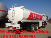 China New SINO TRUK HOWO 6*4 LHD diesel fuel tanker truck for sale, Best price mobile 336hp oil tanker transported truck for sale